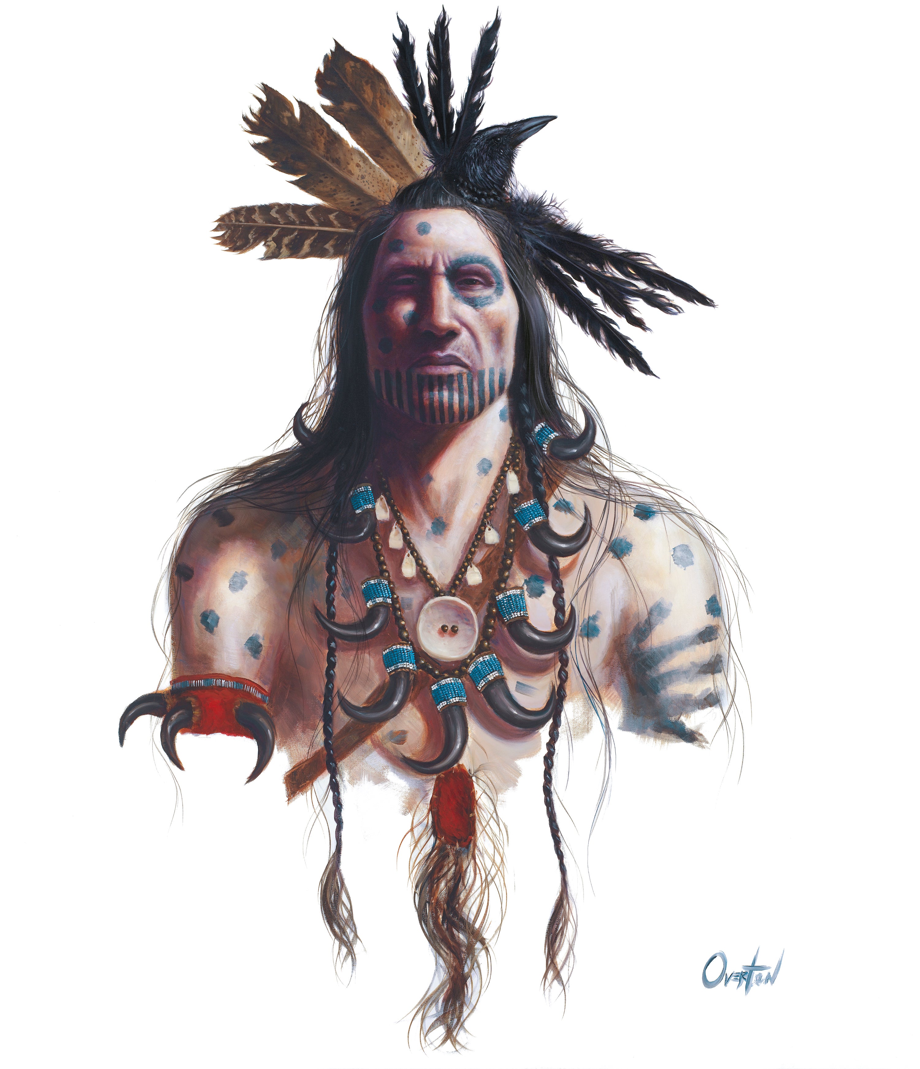 CROW HORSE | Luxe Collection Canvas Print – Greg Overton Fine Art Prints