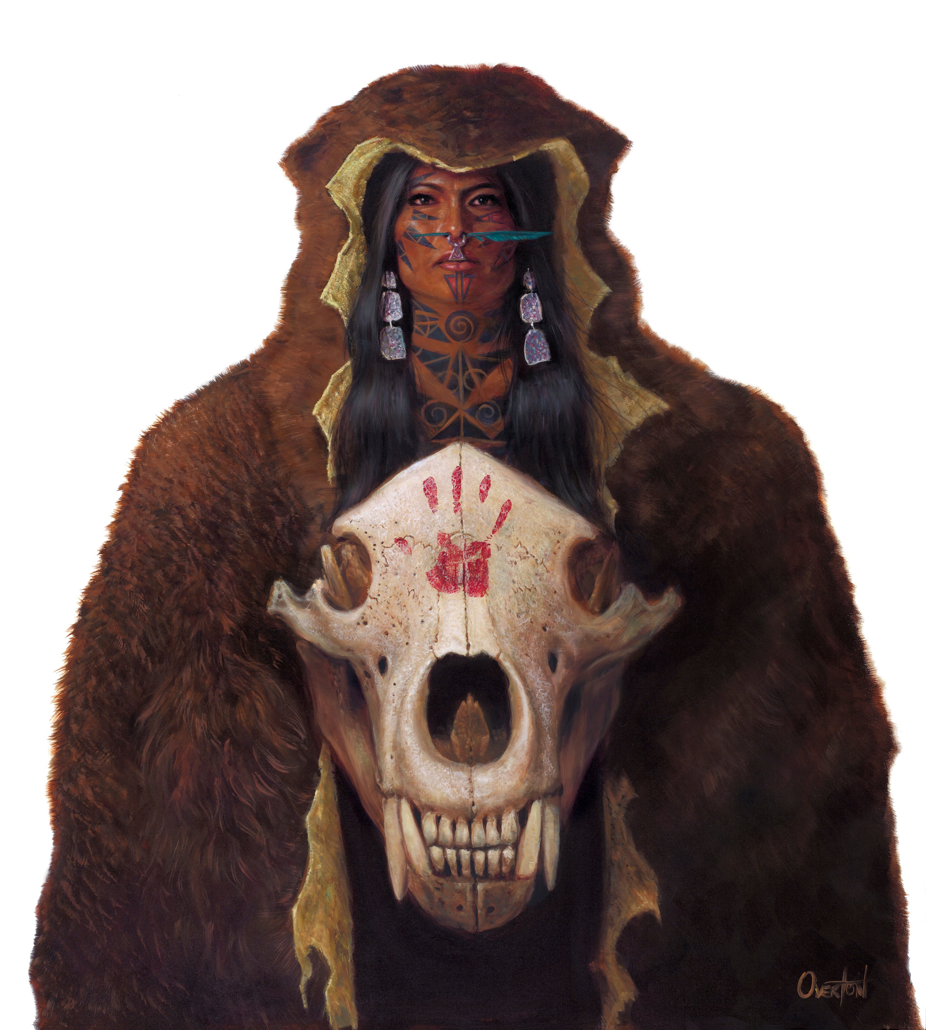 HER VOICE SHAKES THE MOUNTAIN | Hand Signed Print – Greg Overton Fine ...