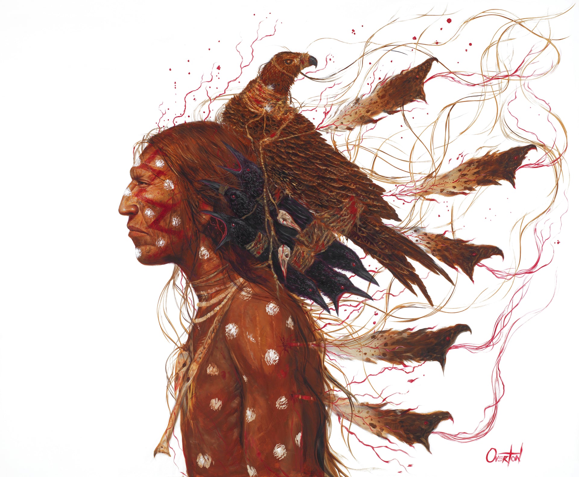 THE SAGA OF CRAZY HORSE | Luxe Collection Canvas Print – Greg Overton ...