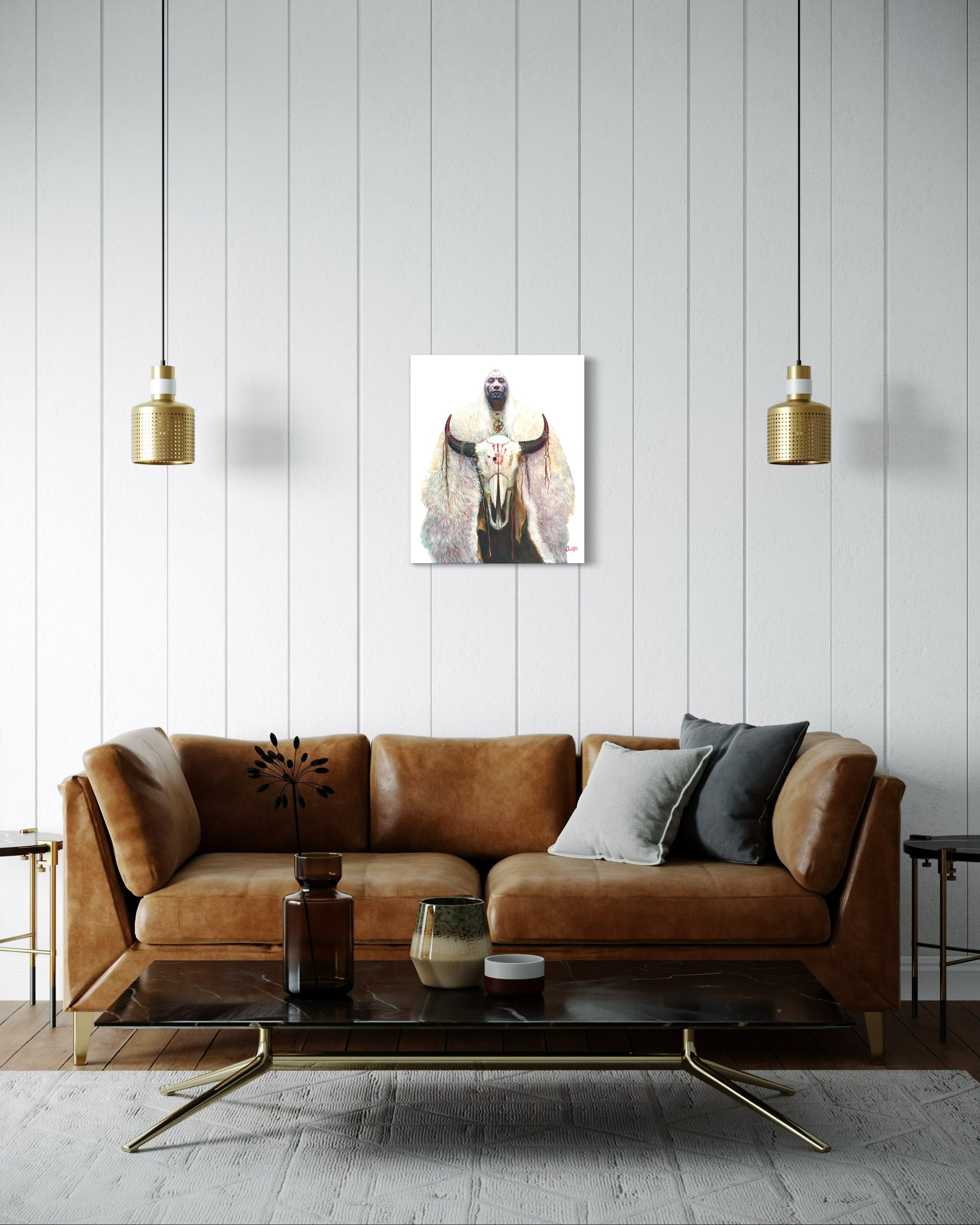 WHITE BUFFALO | Luxe Collection Canvas Print – Greg Overton Fine Art Prints