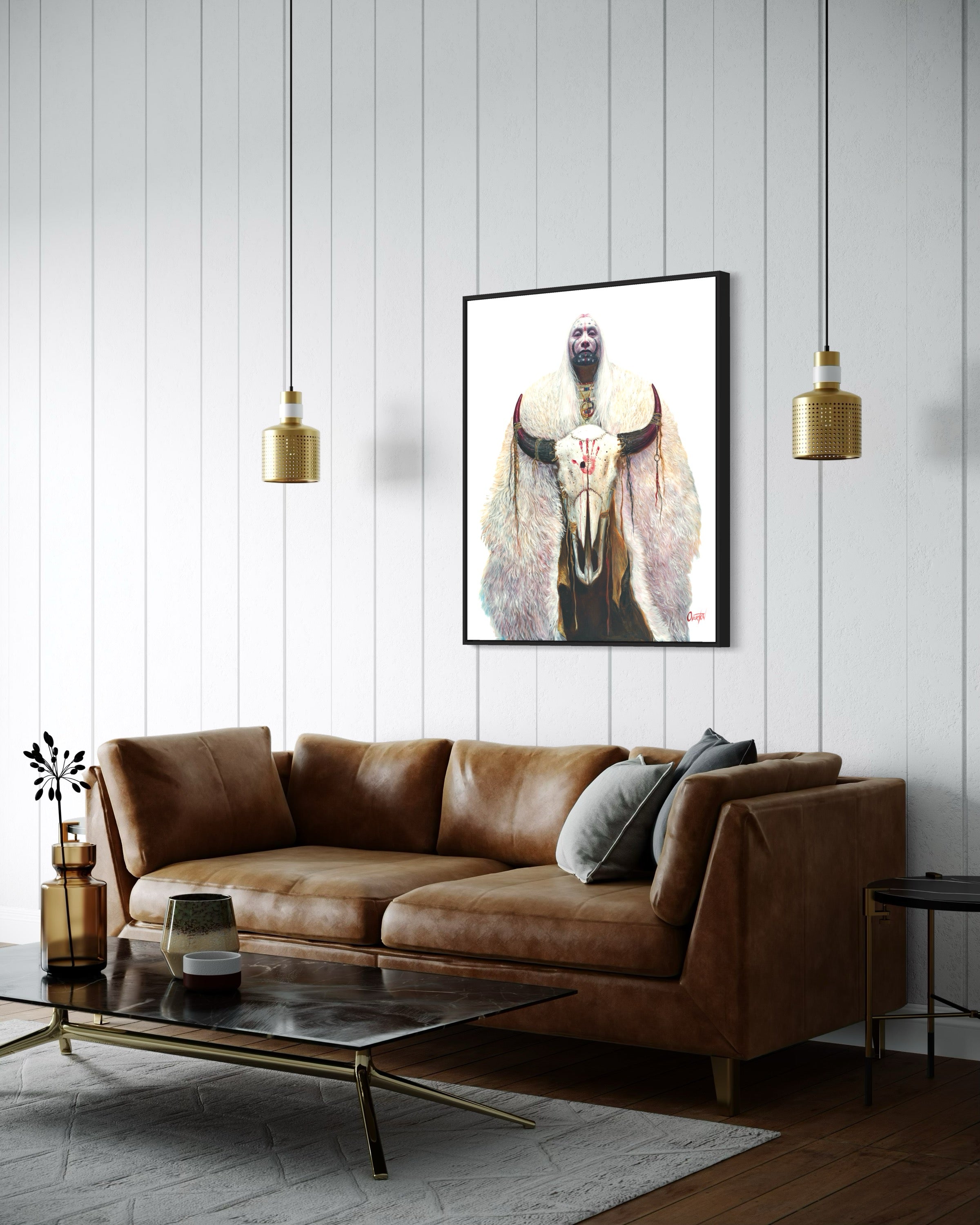 WHITE BUFFALO | Luxe Collection Canvas Print – Greg Overton Fine Art Prints