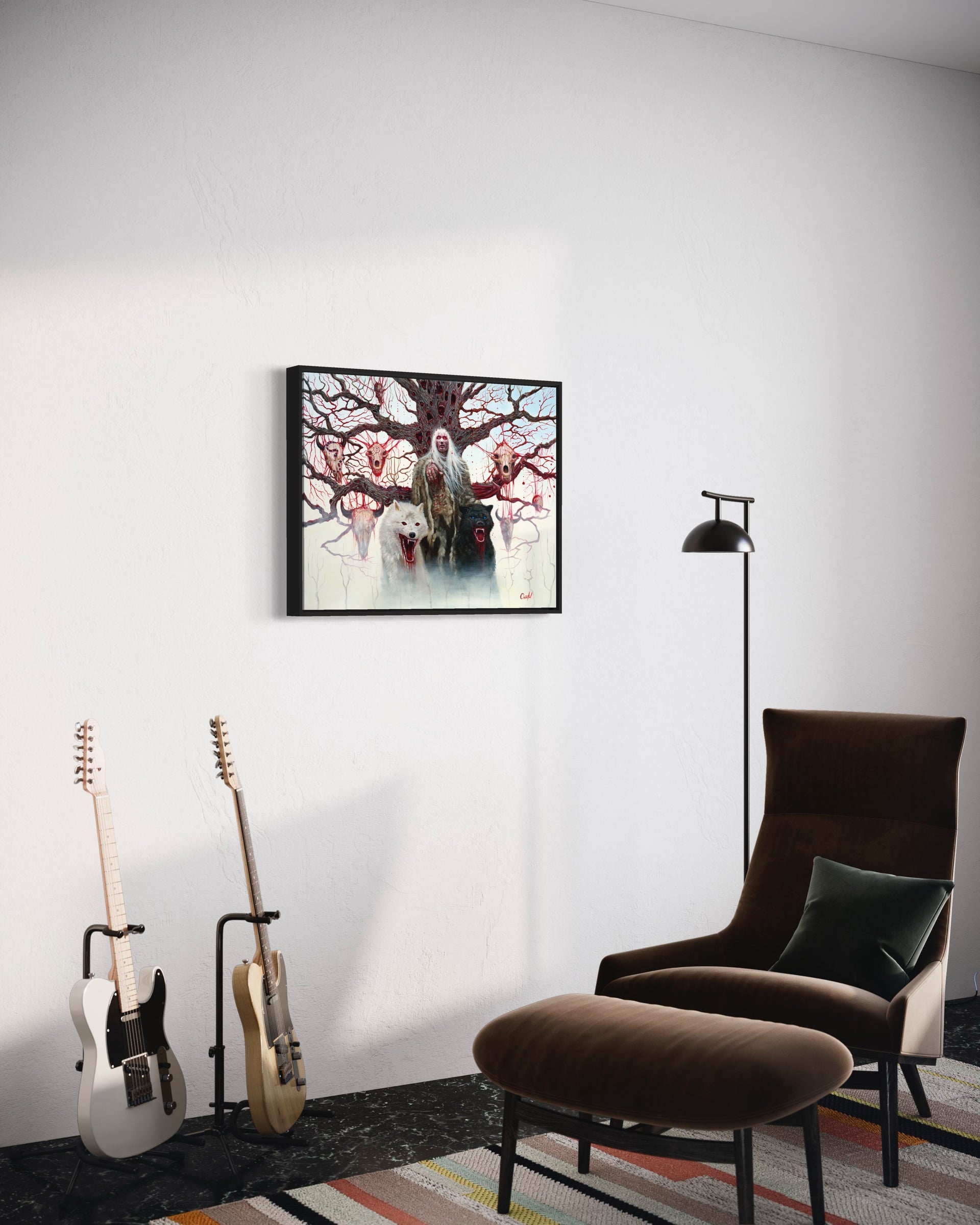 TREE OF BLOOD AND SOULS | Luxe Collection Canvas Print – Greg Overton ...