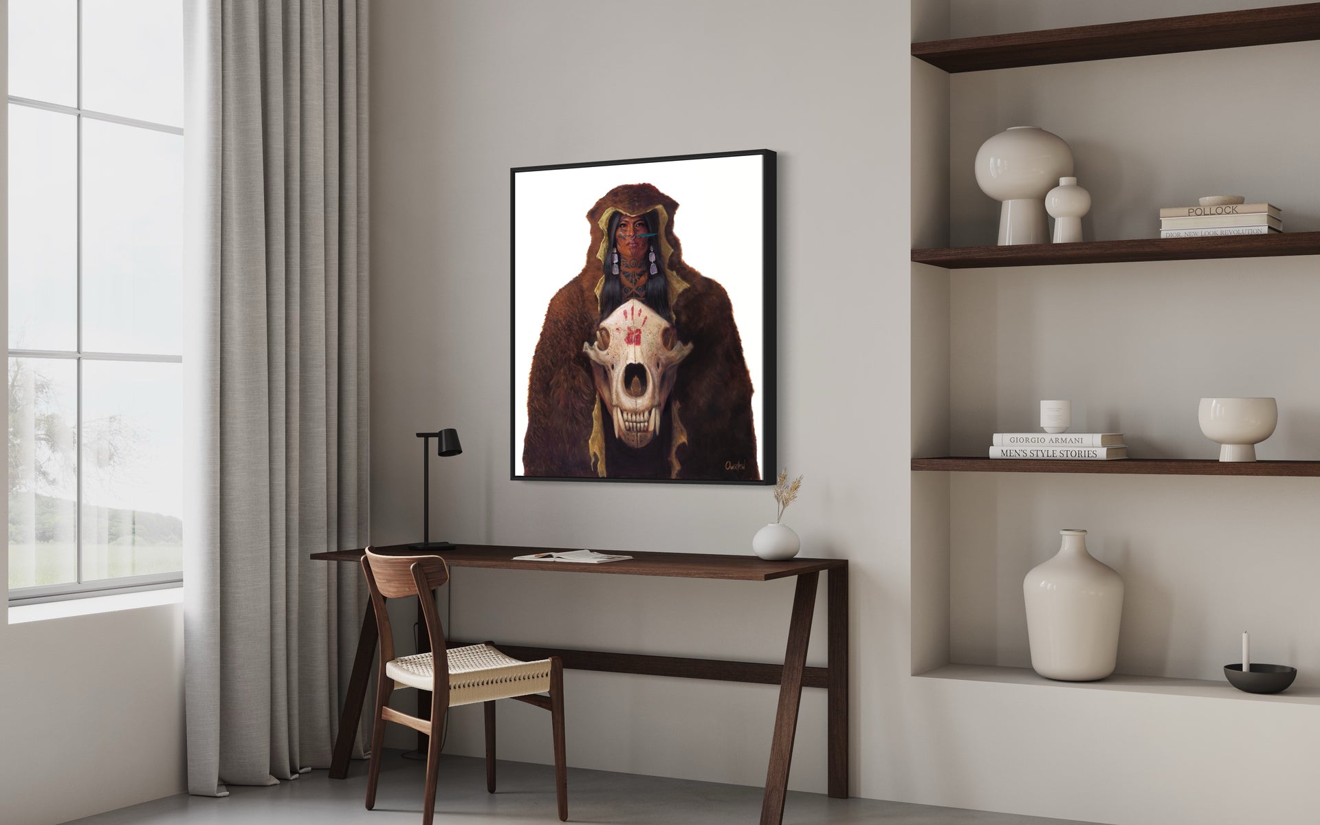 HER VOICE SHAKES THE MOUNTAIN | Luxe Canvas Print – Greg Overton Fine ...