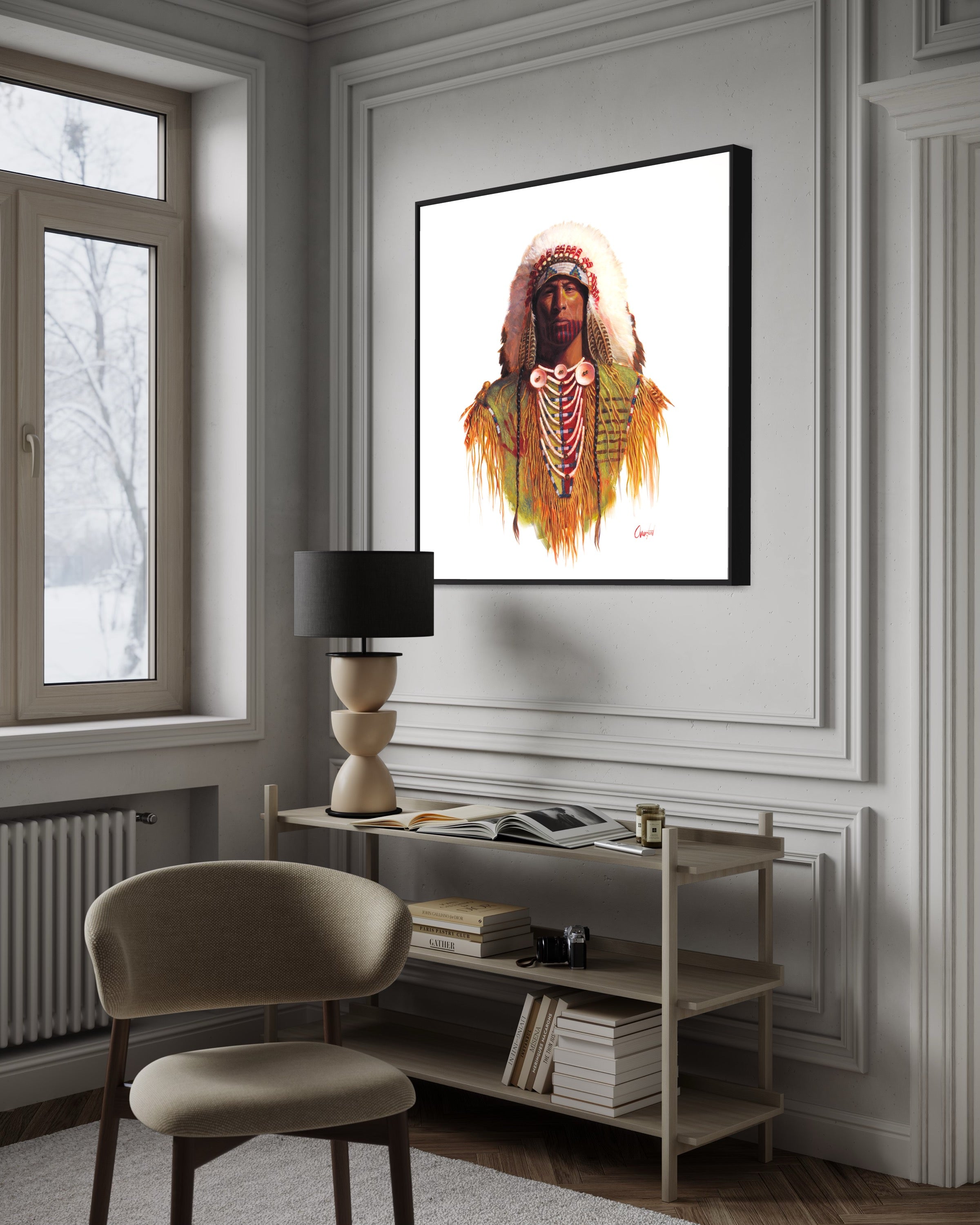 IRON CROW | Luxe Collection Canvas Print – Greg Overton Fine Art Prints