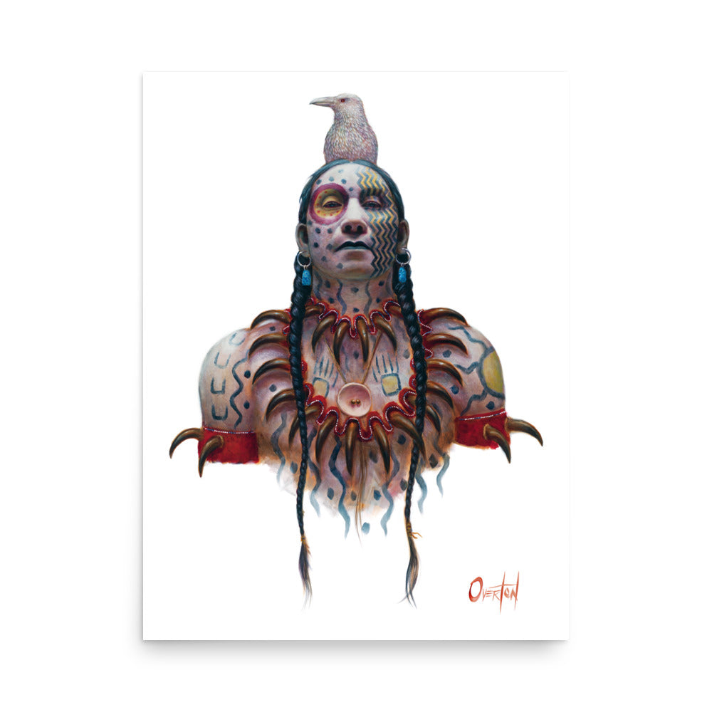 WHITE CROW | Fine Art Print – Greg Overton Fine Art Prints