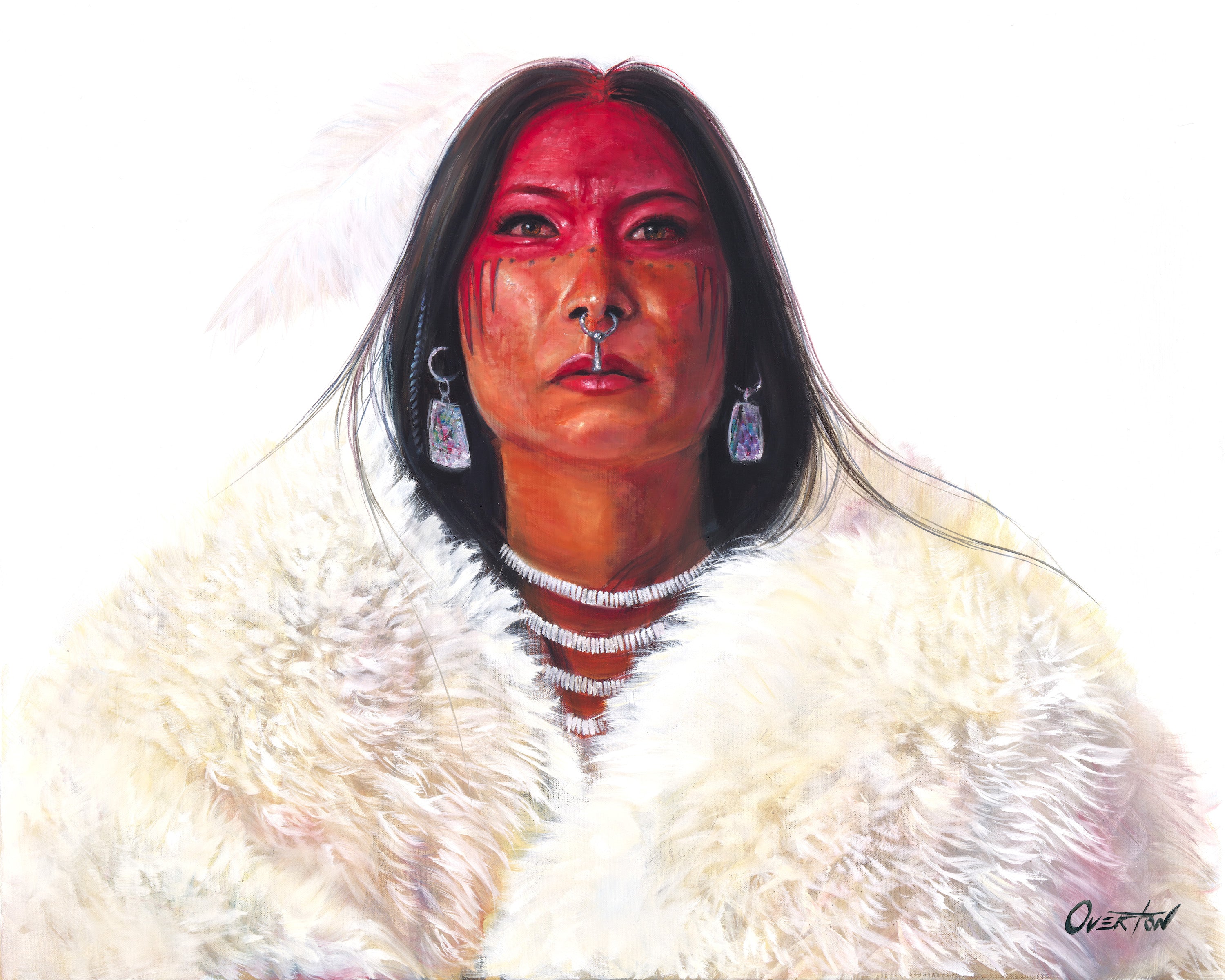 FIRST AMERICAN | Hand Signed Print – Greg Overton Fine Art Prints