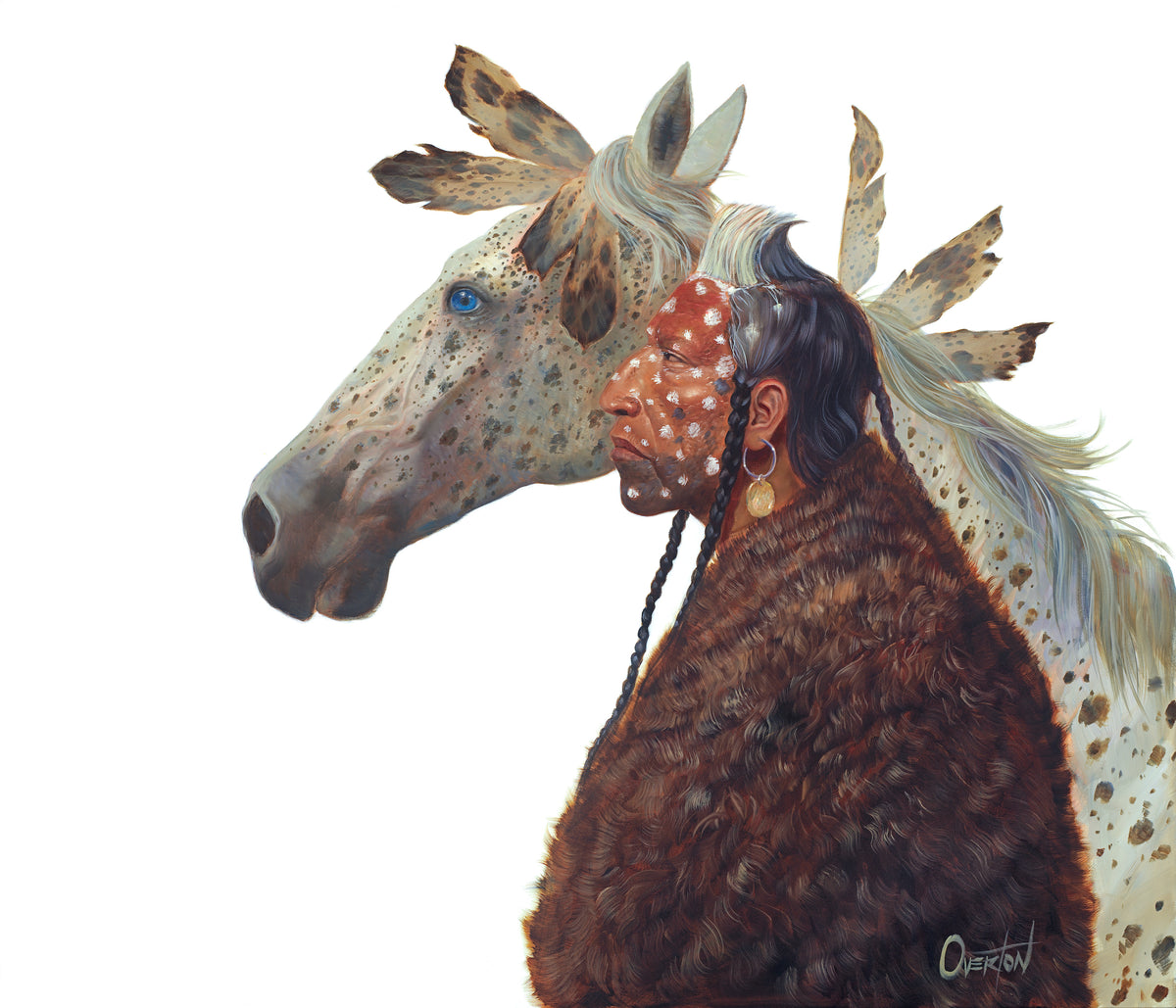 EAGLE WING AND HAILSTORM | Hand Signed Print – Greg Overton Fine Art Prints