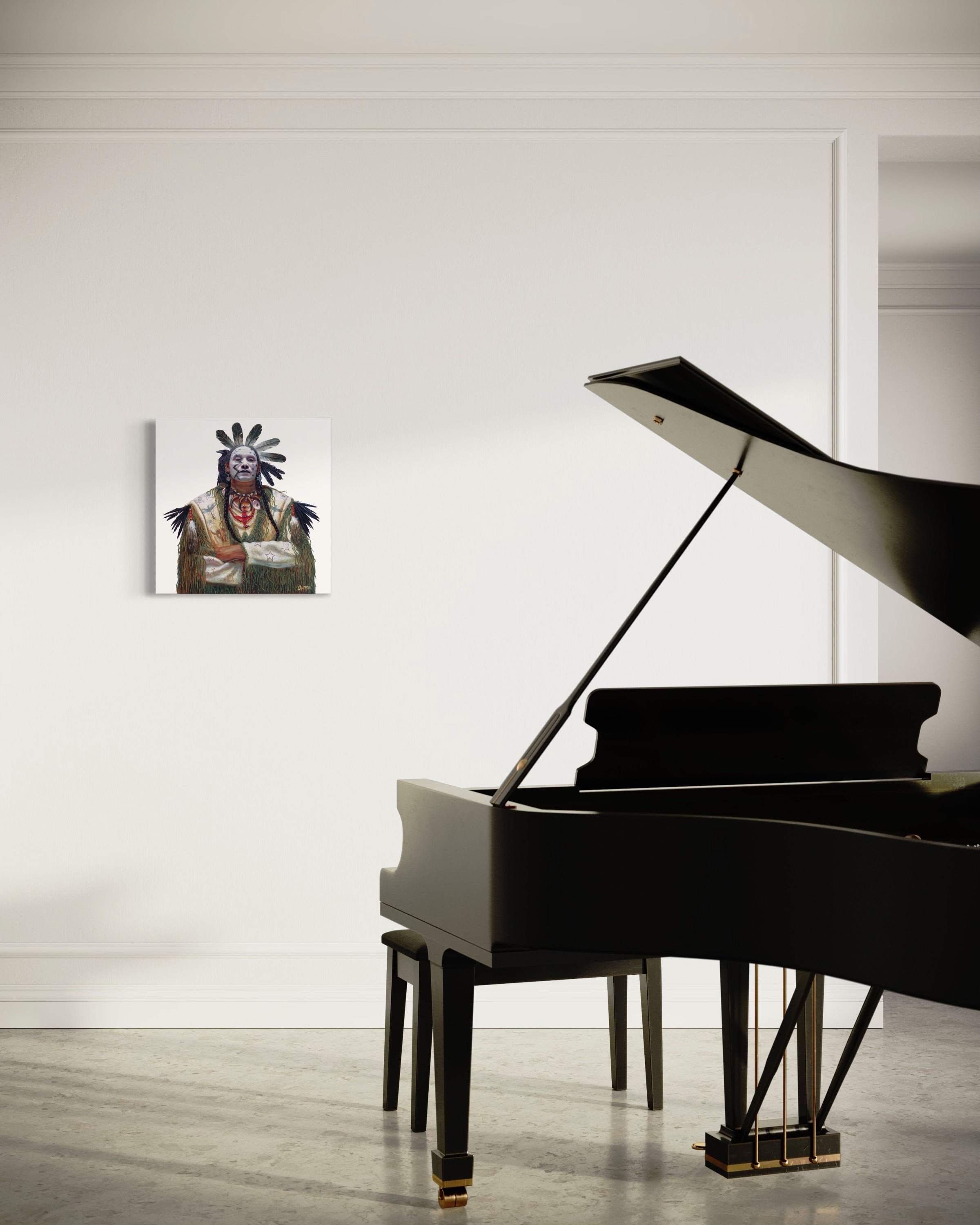 NIGHT CROW | Luxe Collection Canvas Print – Greg Overton Fine Art Prints