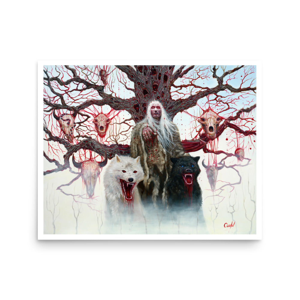 TREE OF BLOOD AND SOULS | Fine Art Print – Greg Overton Fine Art Prints