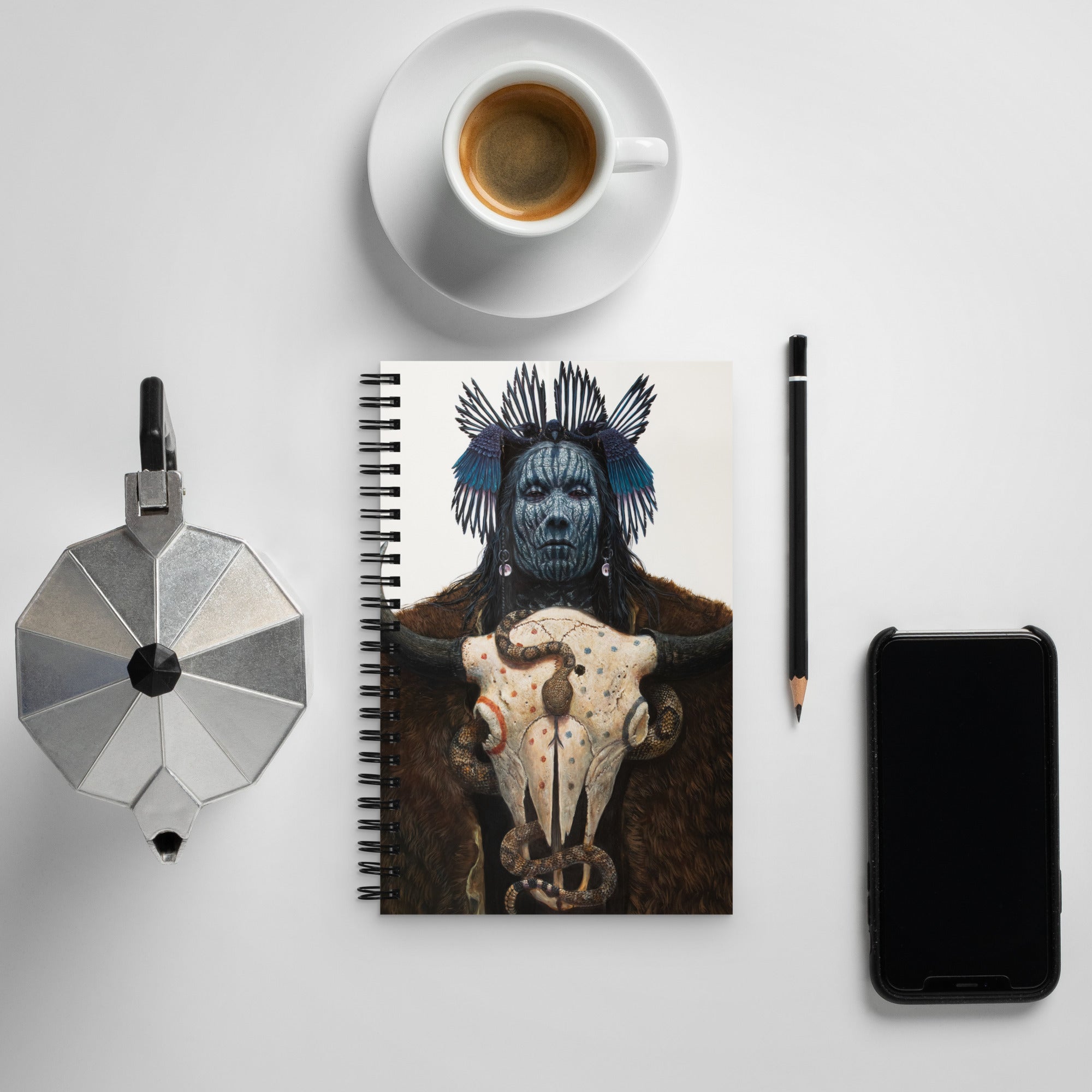 SOUL CATCHER | Spiral Notebook – Greg Overton Fine Art Prints